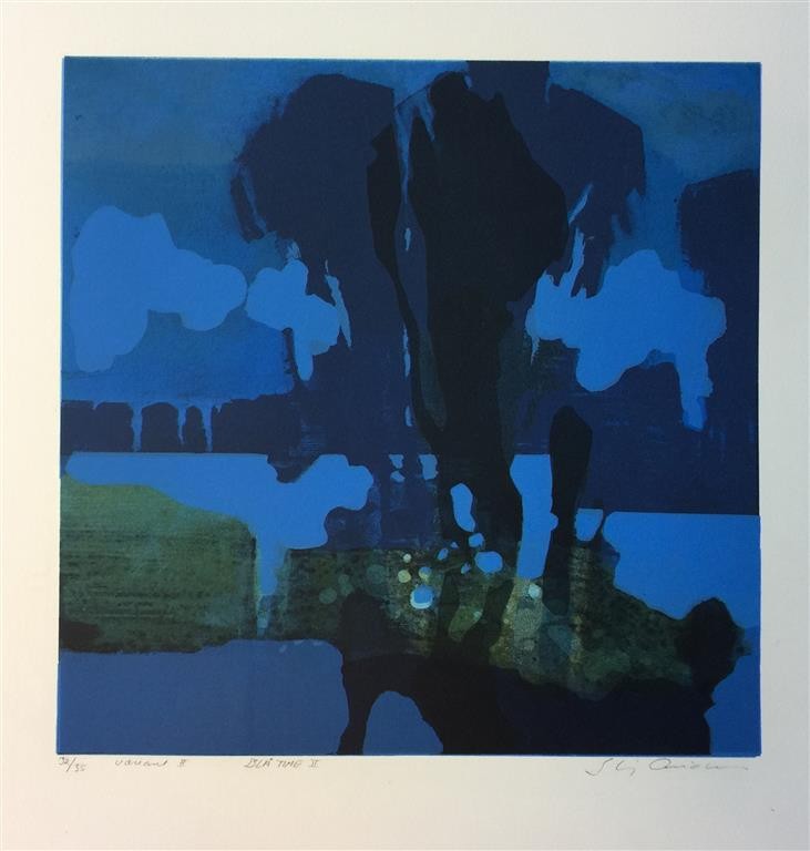 Blå time II | Amare.no kunst nettbutikk, over 200 kunstnere, 6000 kunstverk