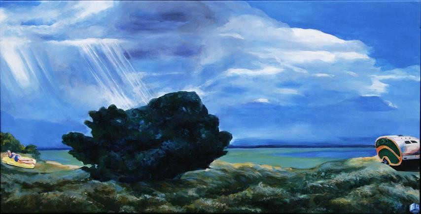 Solbad | Amare.no kunst nettbutikk, over 200 kunstnere, 6000 kunstverk